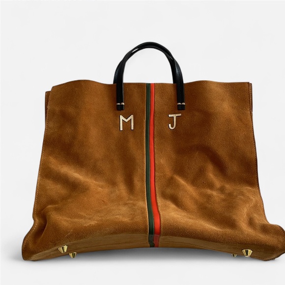 Clare V | Bags | Clare V Monogrammed Simple Tote | Poshmark